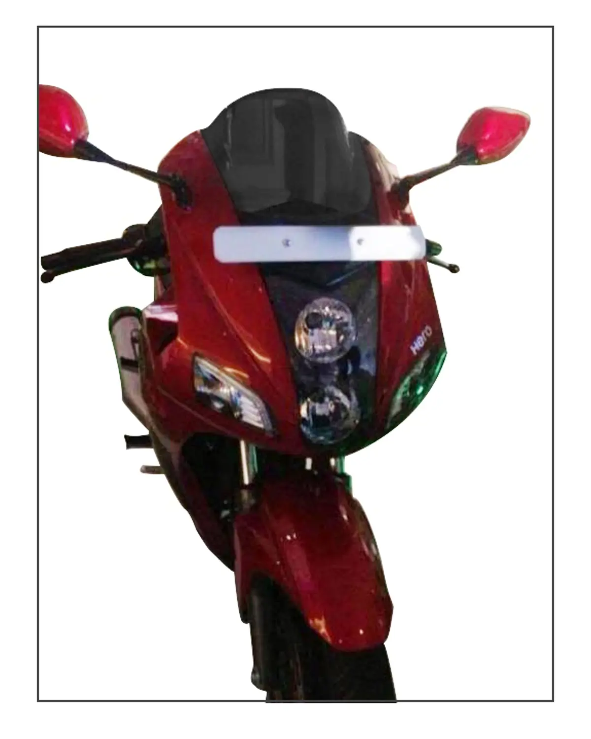 2014 New Hero Karizma ZMR Front View 'Red' - Image Gallery | Maxabout ...