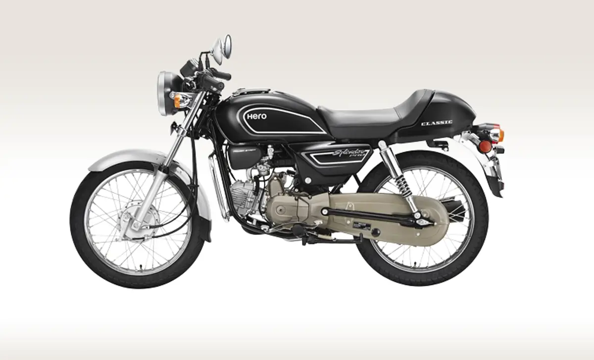 Hero Splendor PRO Classic Side View - Image Gallery | Maxabout | Autos ...
