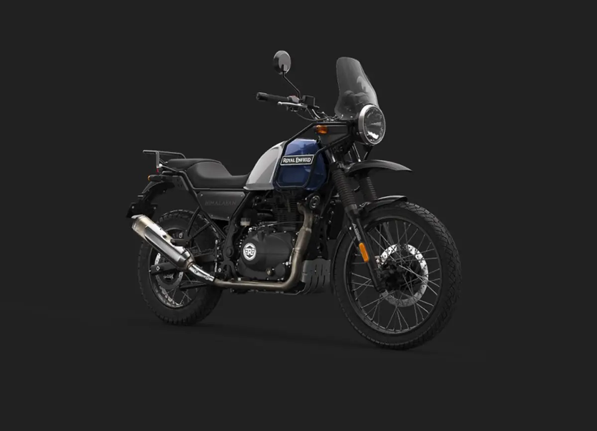New Royal Enfield Himalayan 411 Lake Blue - Image Gallery | Maxabout ...