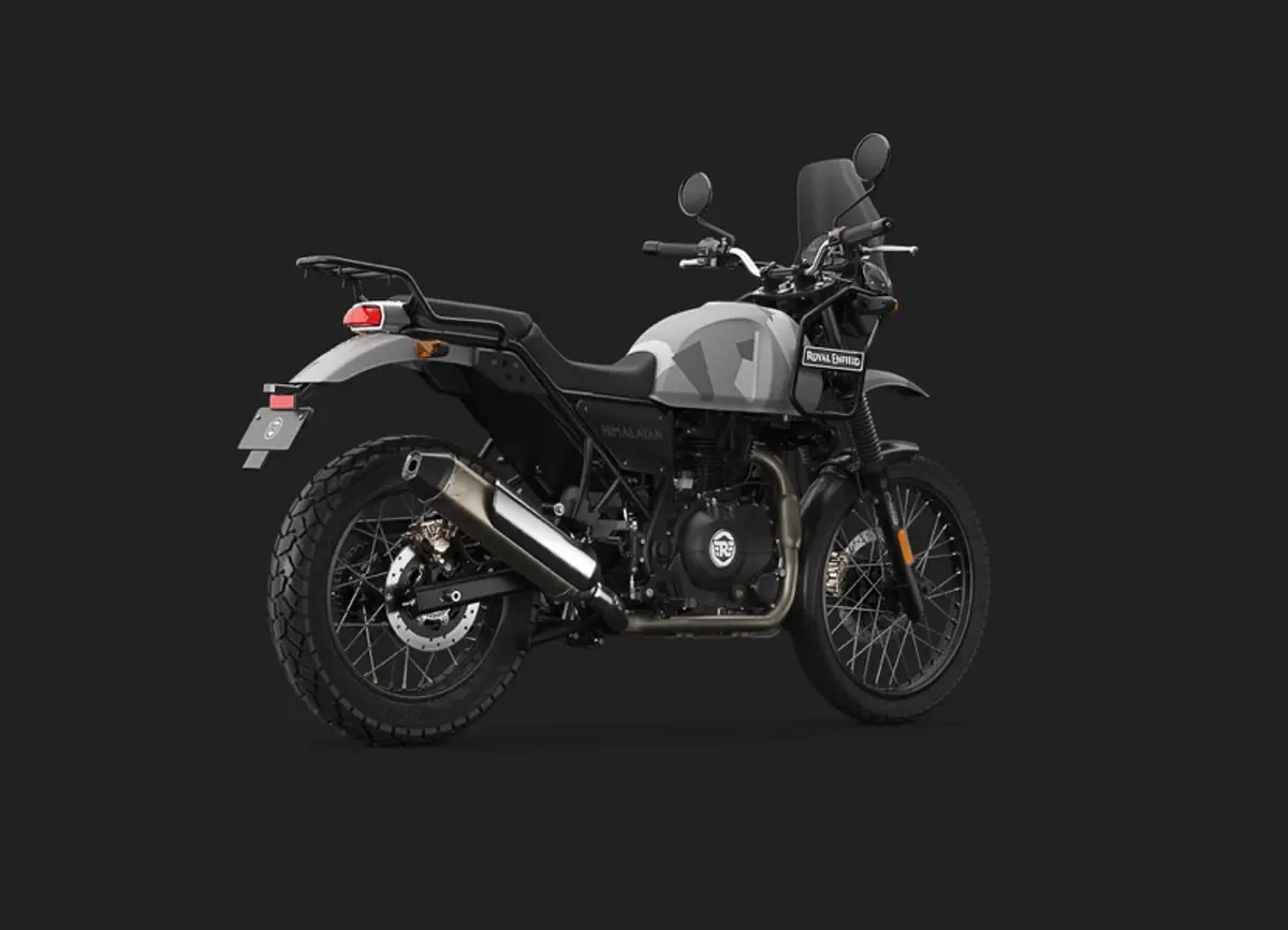 New Royal Enfield Himalayan 411 Sleet Grey - Image Gallery | Maxabout ...