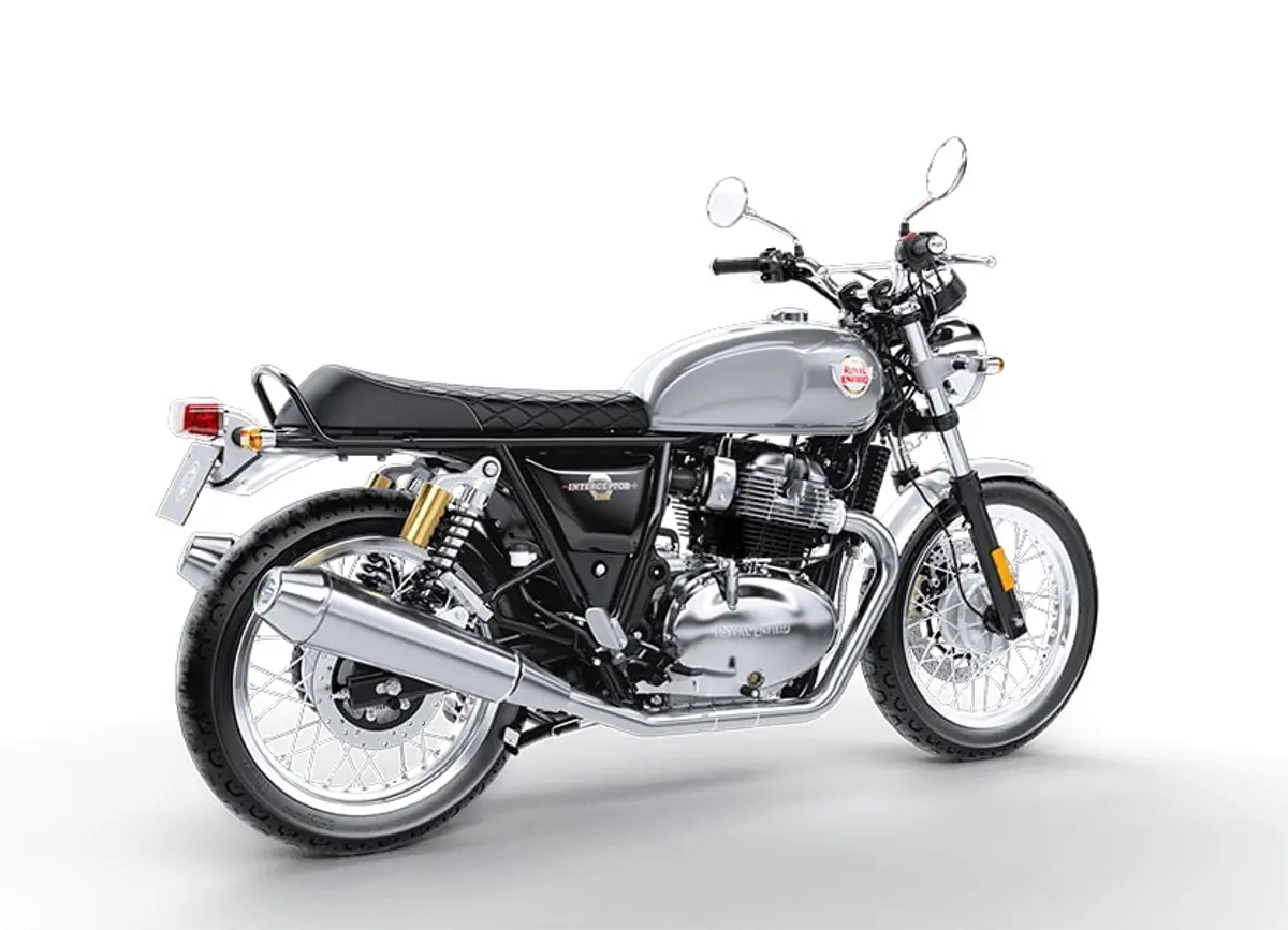 New Royal Enfield Interceptor 650 Silver Spectre - Image Gallery ...