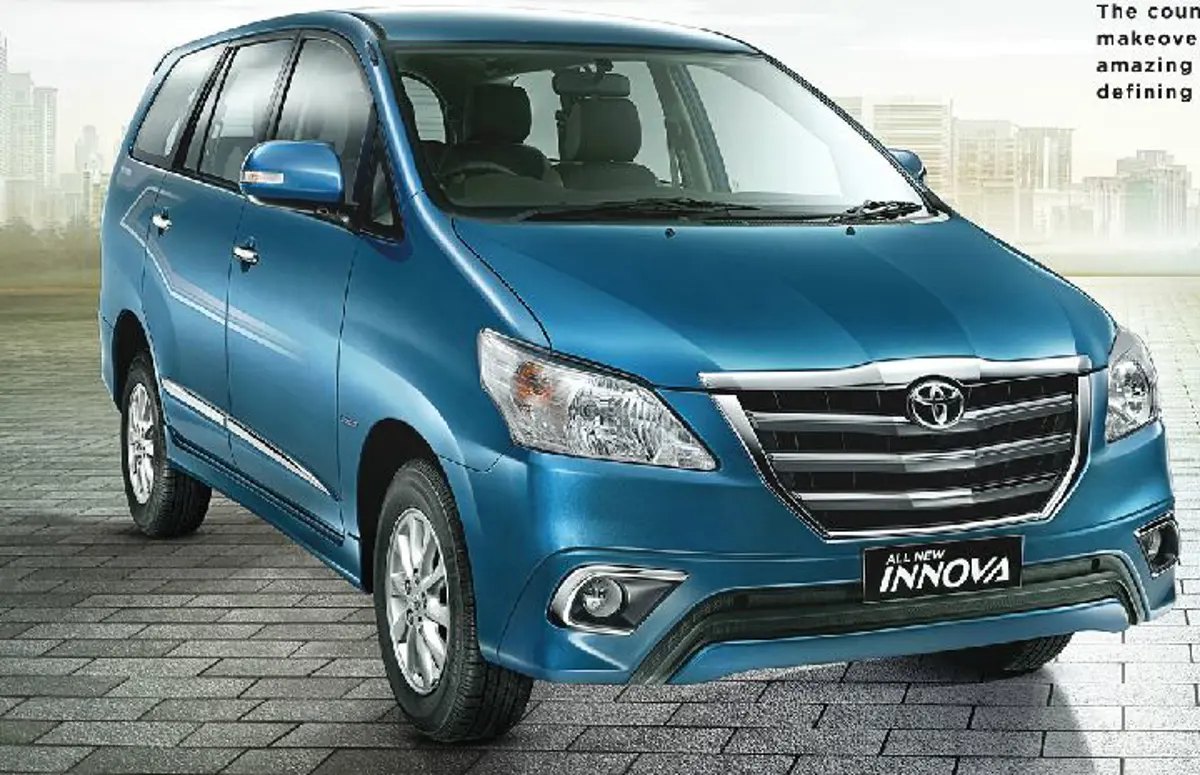 2014 Toyota Innova 3-Quarter Front 'Blue Metallic' - Image Gallery ...