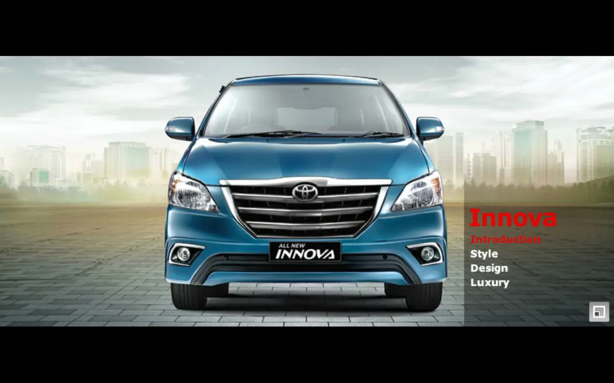 2014 Toyota Innova Front View 'Blue Metallic' - Image Gallery ...