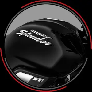 Hero Super Splendor All-Black Disc Images