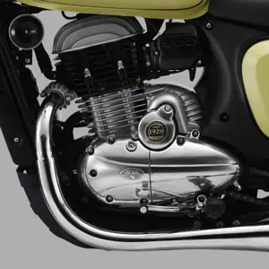 Jawa 42 Lumos Lime Double Disc Images