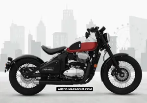Jawa 42 Bobber Jasper Red Images
