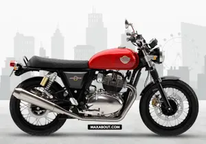 Royal Enfield Interceptor 650 Canyon Red Colors