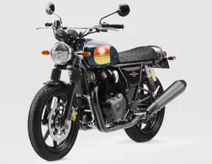 Royal Enfield Interceptor 650 Barcelona Blue Images