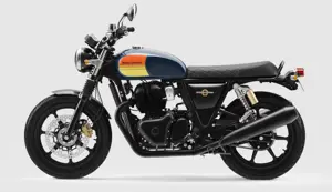 Royal Enfield Interceptor 650 Barcelona Blue Images