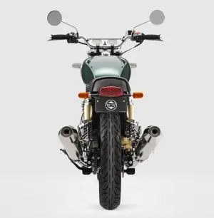 Royal Enfield Interceptor 650 Cali Green Images