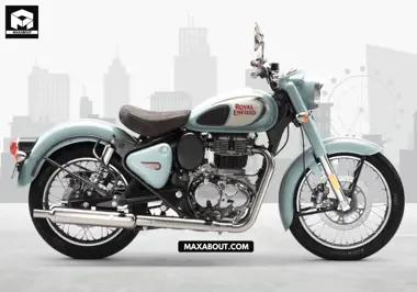 Royal Enfield Classic 350 Halcyon Blue Specs & Price in India
