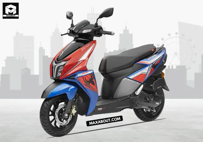 TVS NTorq Spiderman Edition ₹84,636 - ₹129,000, Specifications, Reviews ...